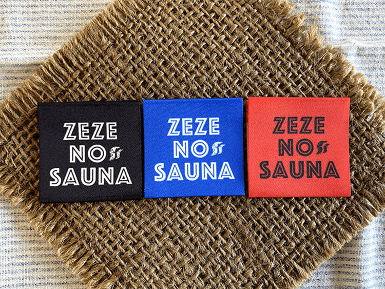 (PN-106)滋賀県大津市【都湯-ZEZE-】様のプリントネームタグ3種類の製作